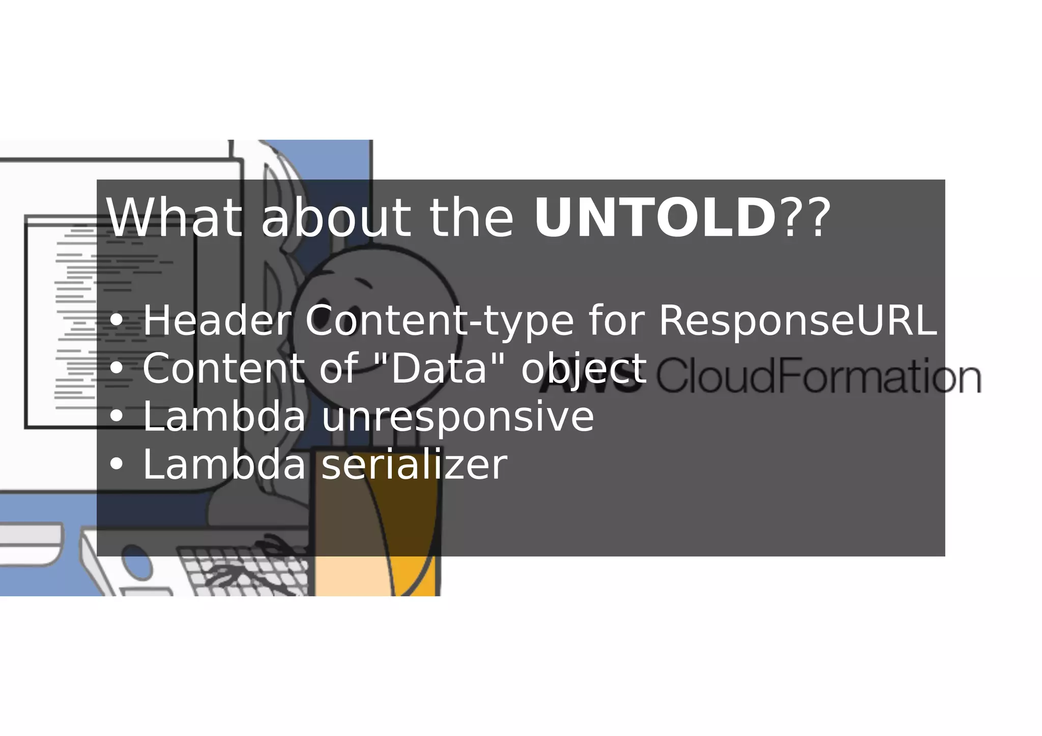 AWS Lambda + AWS Cloudformation | PPT