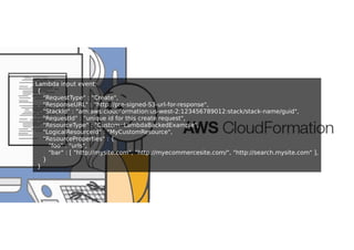 AWS Lambda + AWS Cloudformation | PDF