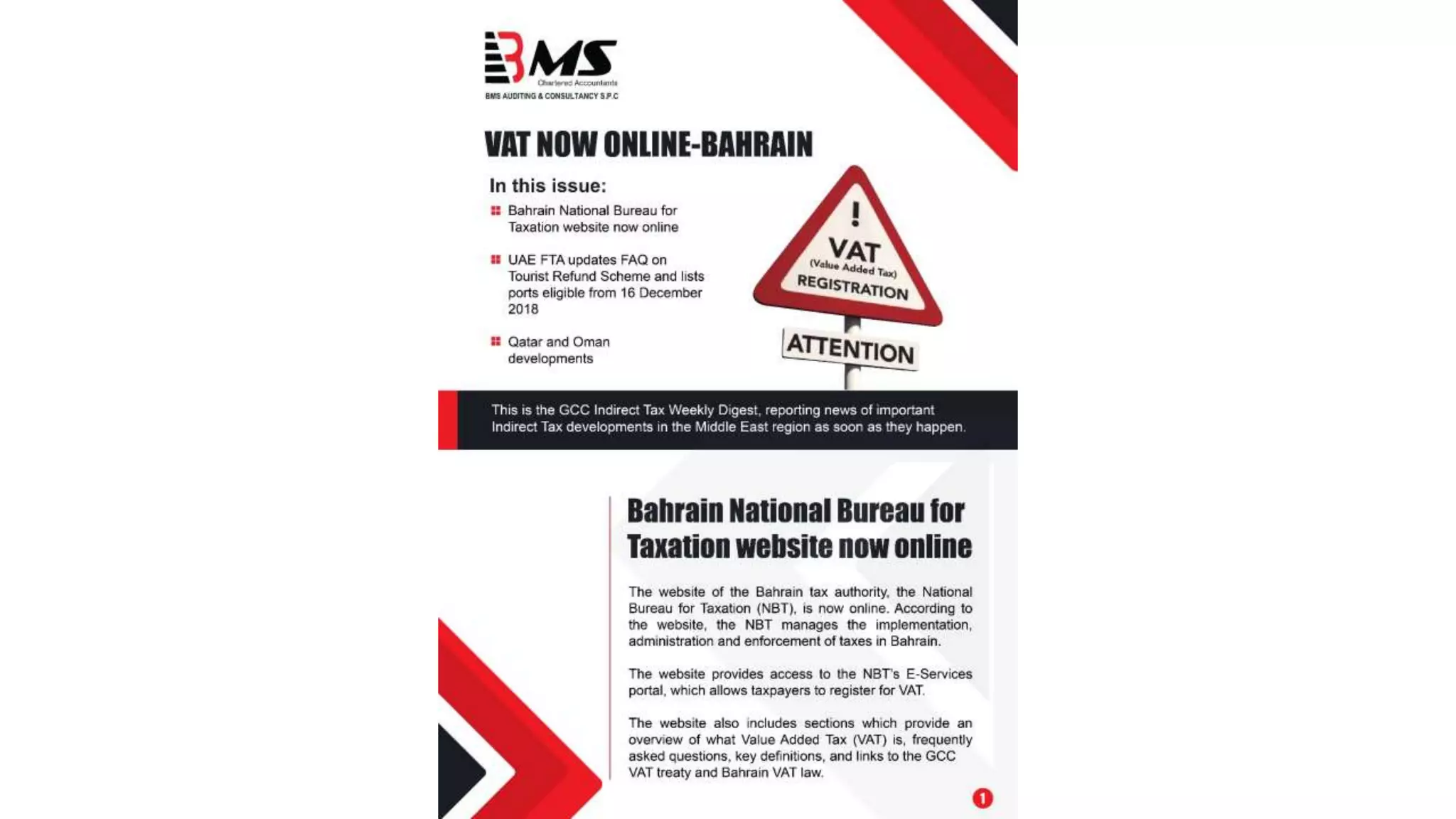 VAT NOW ONLINE-BAHRAIN | PPT