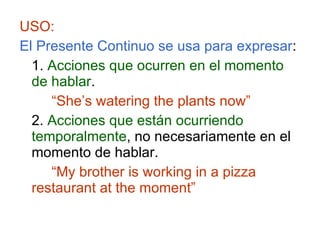 Present continuous | PPT