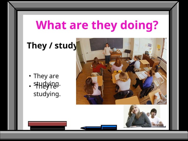 English Presentation Present Continuous Tense | PPT