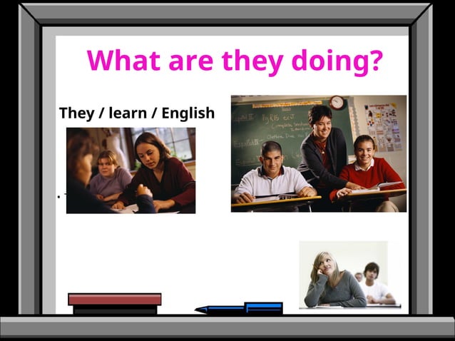 English Presentation Present Continuous Tense | PPT