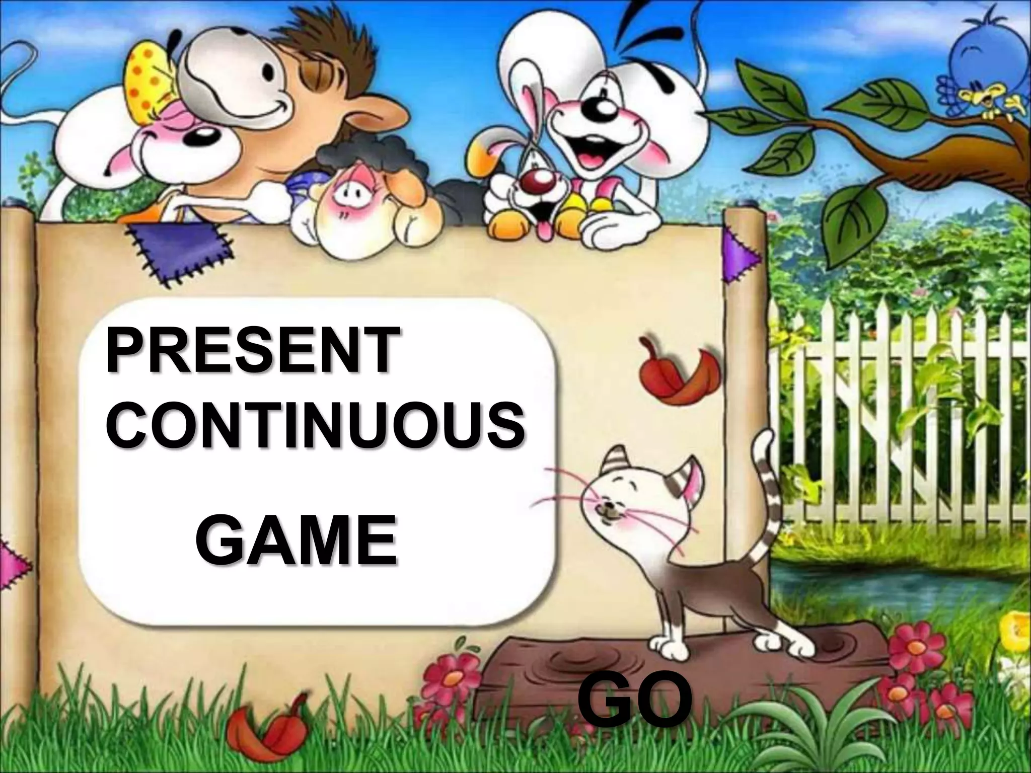 PRESENT CONTINUOUS GAME | PPT