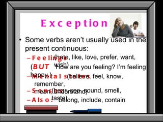 Present continuous-final | PPT