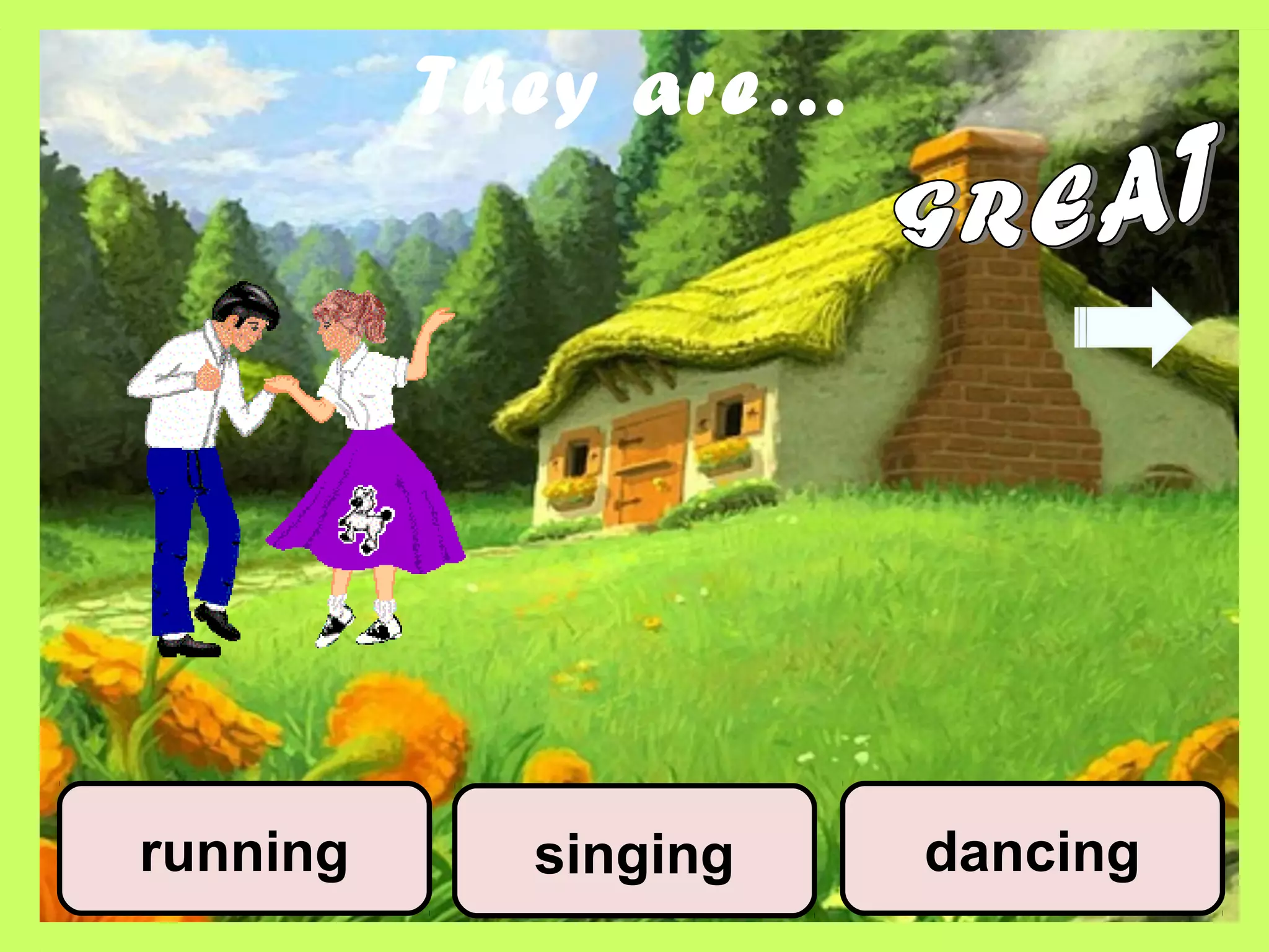 Present continuous-fun-activities-games | PPT | Free Download
