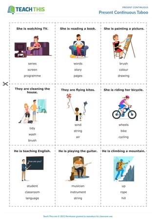 present-continuous-taboo ...