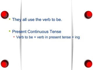 Present continuous-tense- | PPT