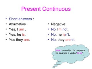 Present Continuous | PPT