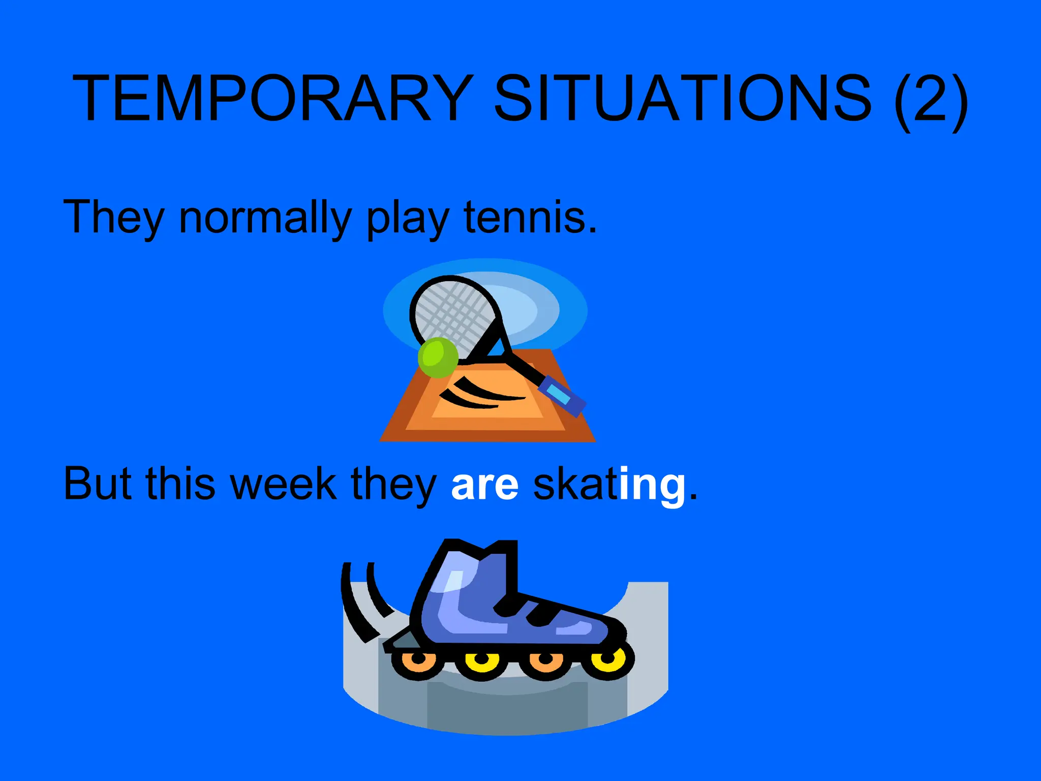 Present continuous presentation with explanation | PPT