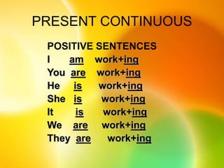 present-continuous | PPT
