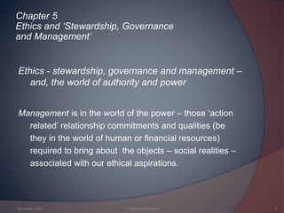 Present ethics-ch.5 | PPT