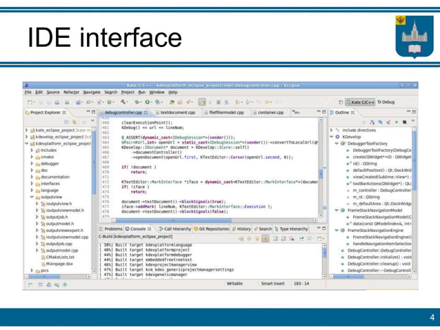 Single-Window Integrated Development Environment | PPTX | Computer ...