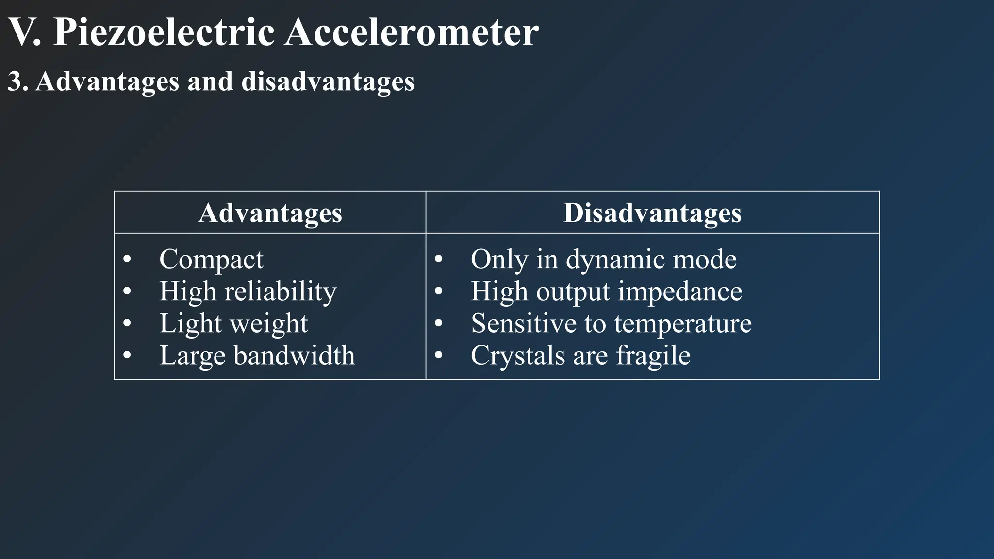 Accelerometers Presentation and Information Brief | PPTX