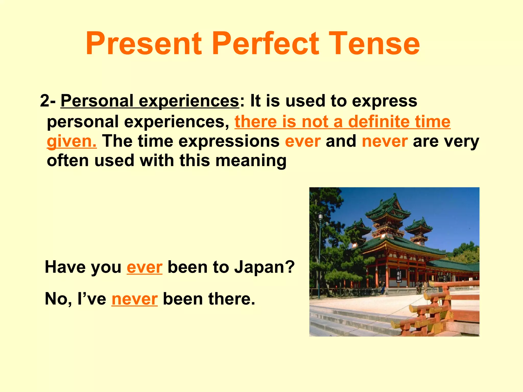 Present Perfect | PPT