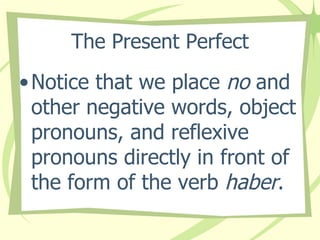 Present Perfect | PPT