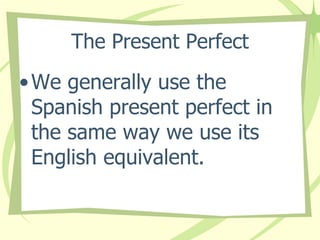 Present Perfect | PPT