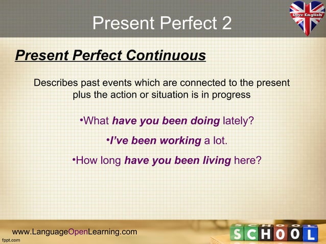 English Grammar - Present Perfect 2 | PPT