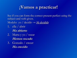 Present Perfect 43 | PPT