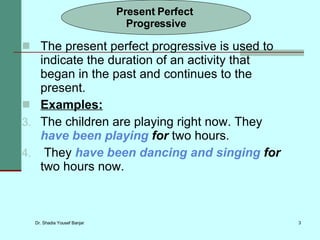 Present Perfect Progressive | PPT