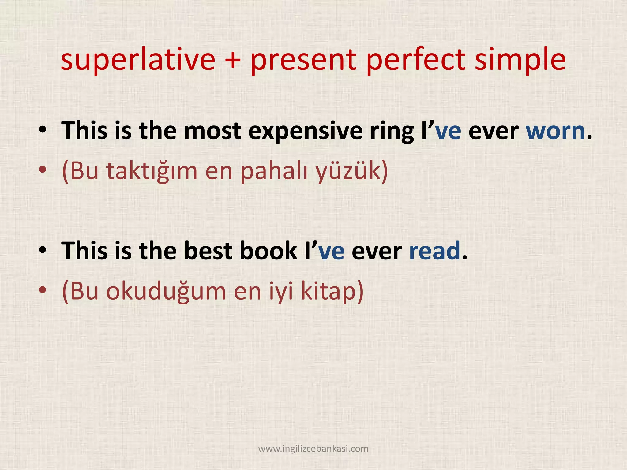 Present perfect-simple | PPTX