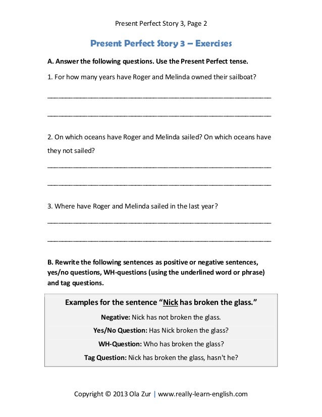 Present perfect-story-3