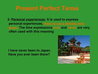 Present perfect-tense by ambreen | PPT
