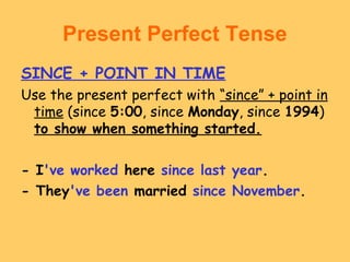 Present perfect Simple | PPT