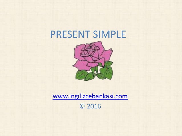 Present simple | PPT