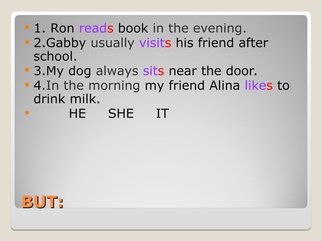 Present Simple (Time Expressions + Spelling rules ) | PPT