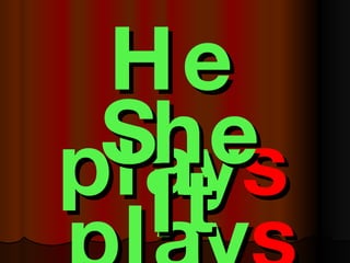 Present Simple Tense | PPT