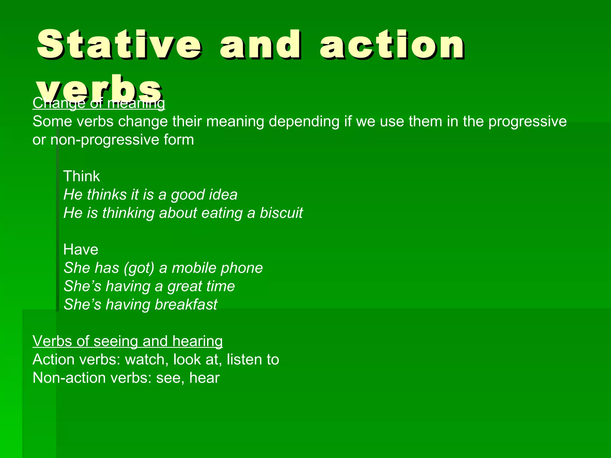 Present Simple V Present Continuous4376 | PPT | Consumer Electronics | Technology & Computing