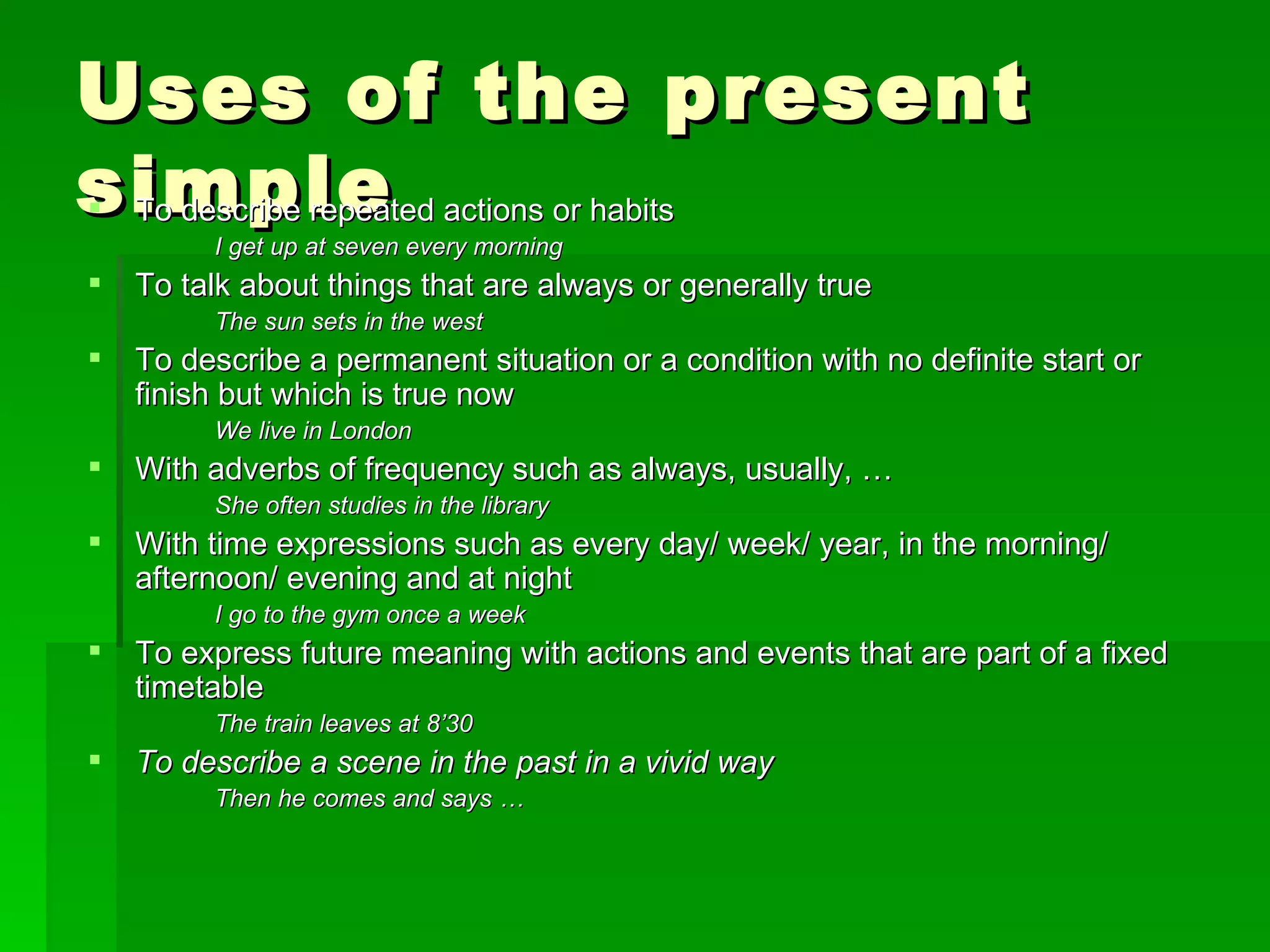 Present Simple V Present Continuous4376 | PPT | Consumer Electronics ...