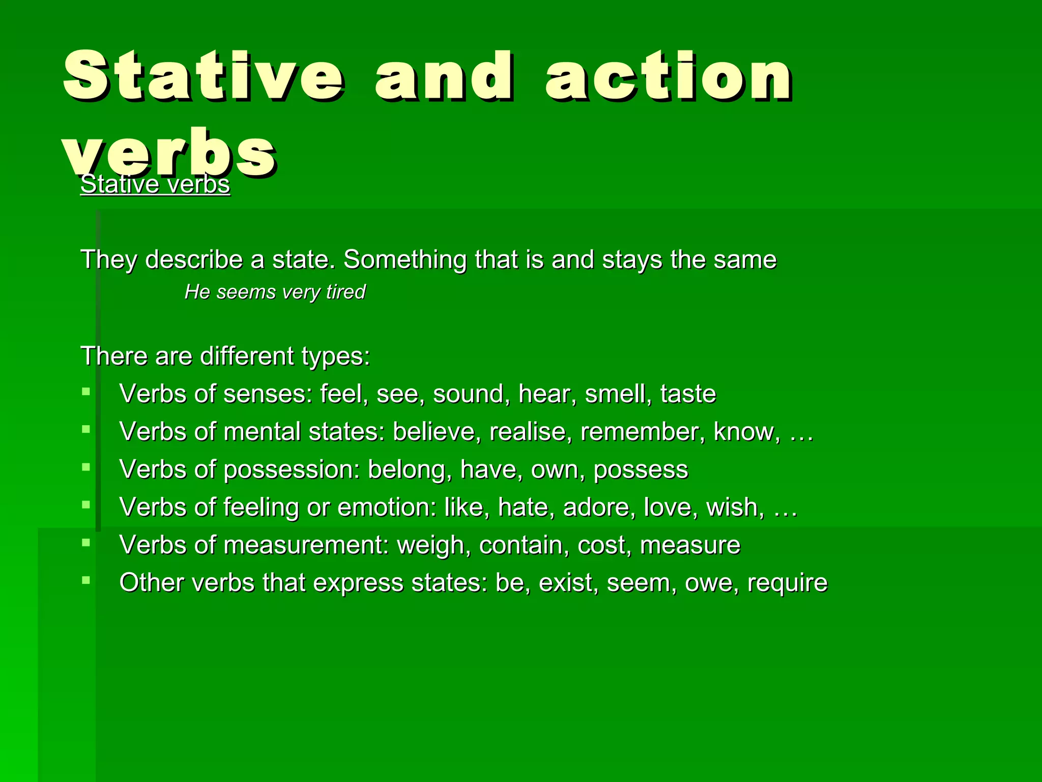 Present Simple V Present Continuous4376 | PPT