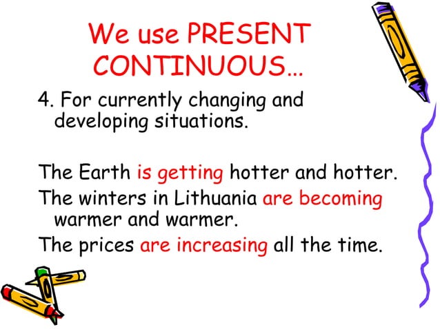 PRESENT SIMPLE OR PRESENT CONTINUOUS (EXPLANATION) | PPT