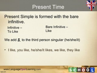 English Grammar - Present Tense | PPT