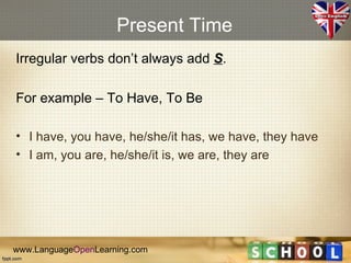 English Grammar - Present Tense | PPT