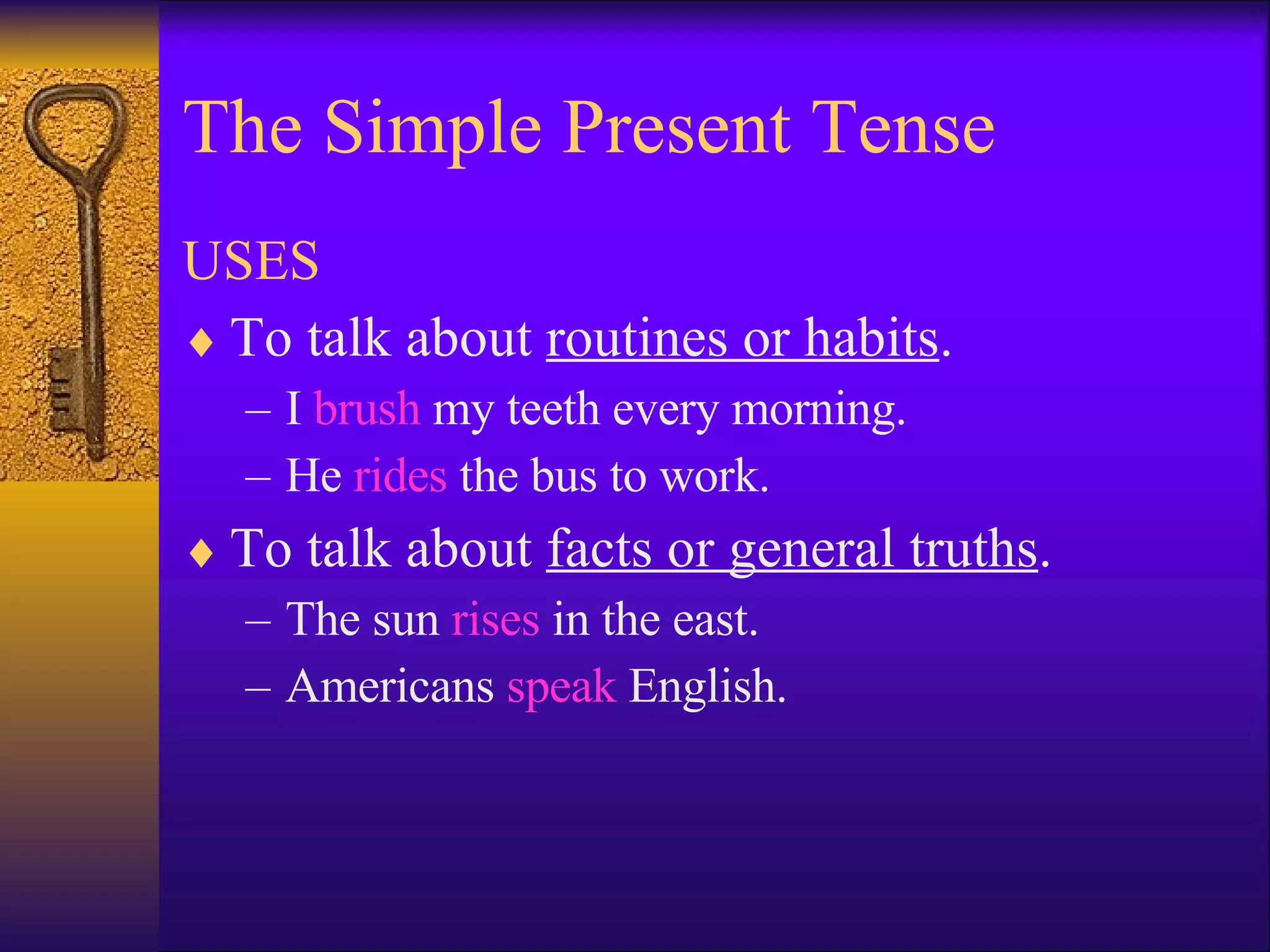 Present Tense2 | PPT