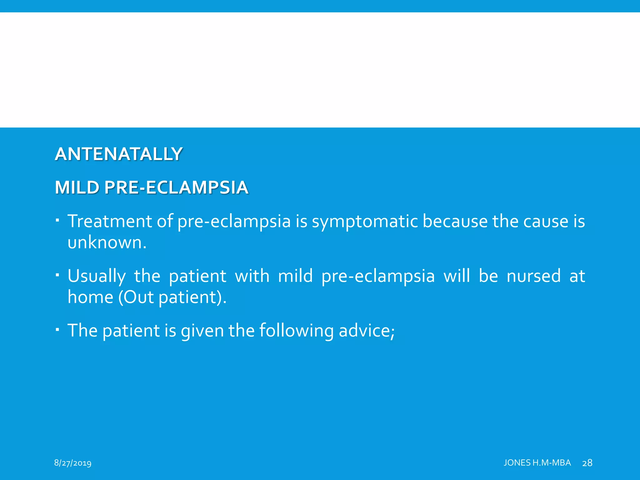 PRE-ECLAMPSIA | PPTX