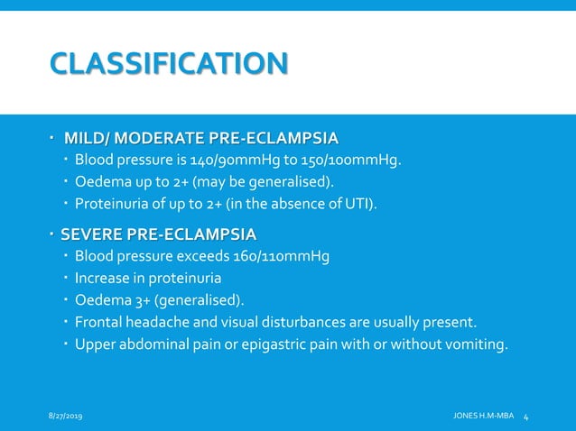 PRE-ECLAMPSIA | PPTX