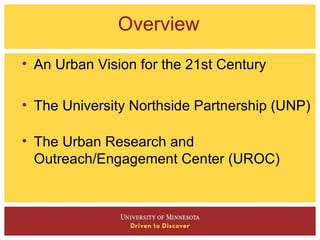 An Urban Vision for the 21st Century | PDF