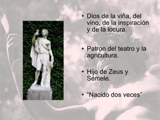 Baco, dios del vino | PPT