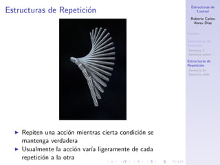 Estructuras de Control y Repetición | PDF