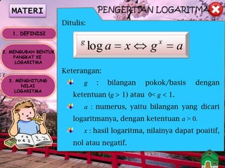 Logaritma | PPTX