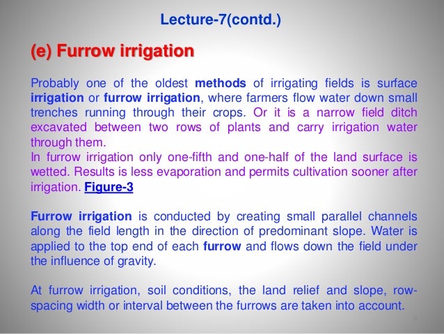 Lecture 7 Ce1005 Irrigation And Flood Control By Rabindra Ranjan Saha…