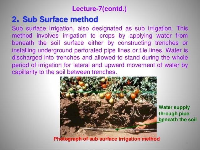 Lecture 7 Ce1005 Irrigation And Flood Control By Rabindra Ranjan Saha…