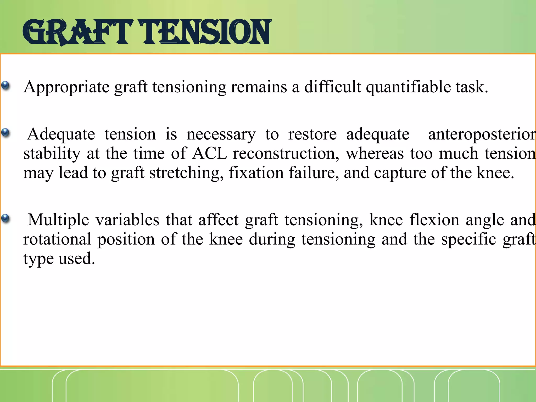 ACL rehabilitation | PPTX