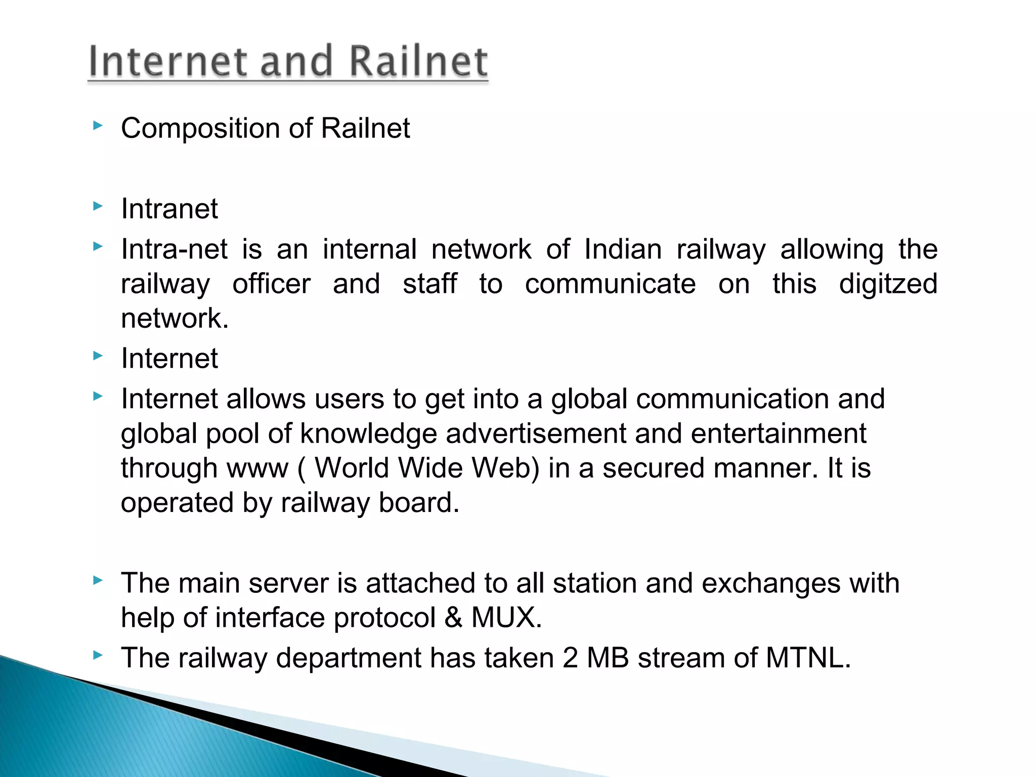 Presentation on railways | PPT
