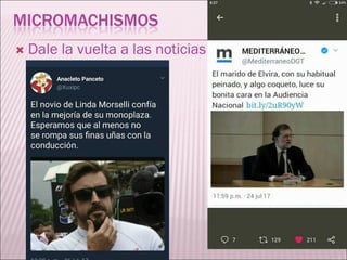 Estereotipos, Micromachismos y el Plan de Igualdad | PPT