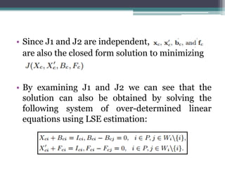Image Matting Using Linear Optimization | PPT