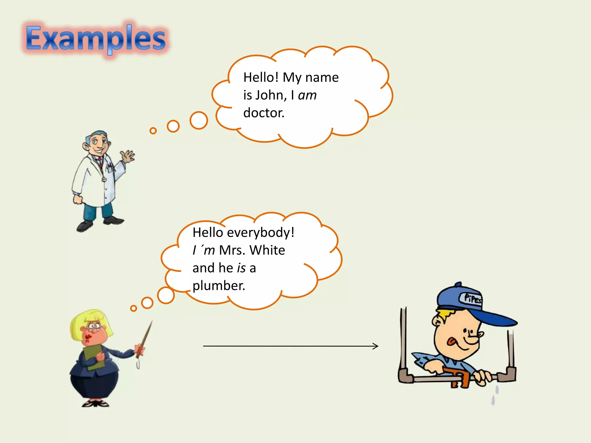 Use of the verb to be | PPTX